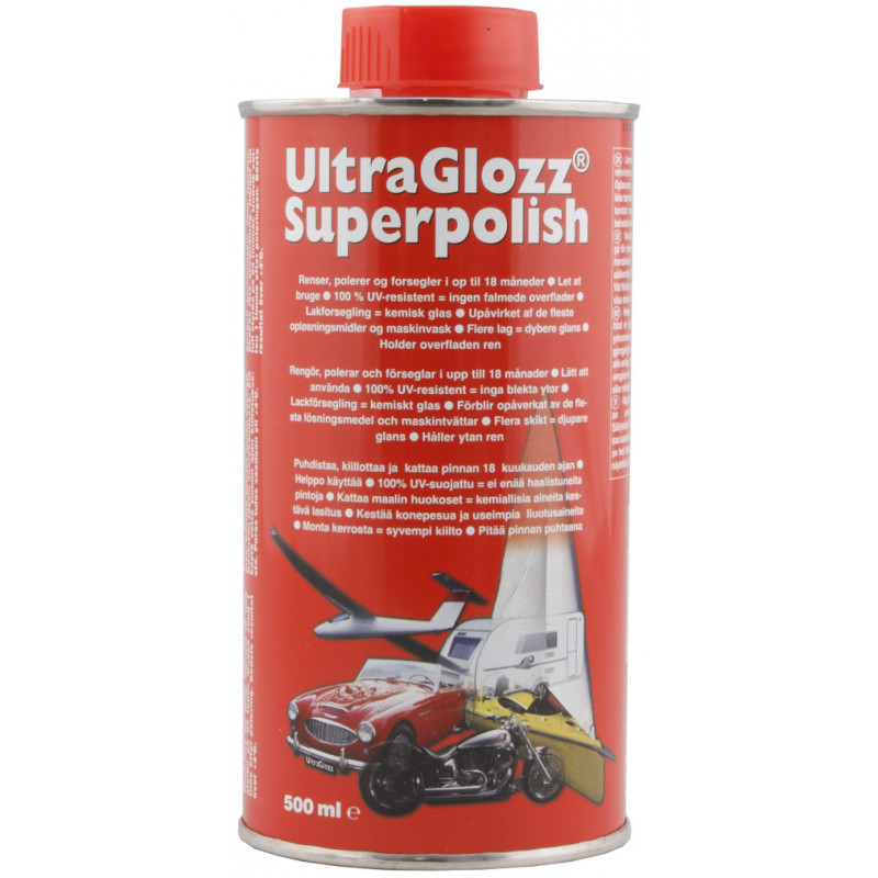 UltraGlozz Superpolish - en allround polish til båden | Marineworld
