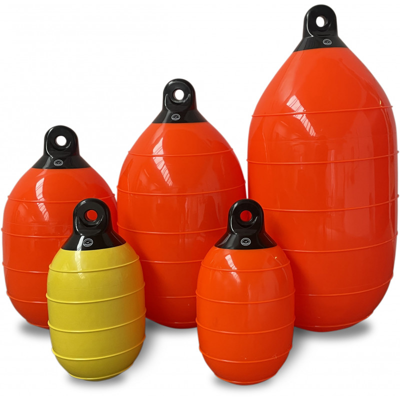 Low resistance buoys. Heavy duty, RED