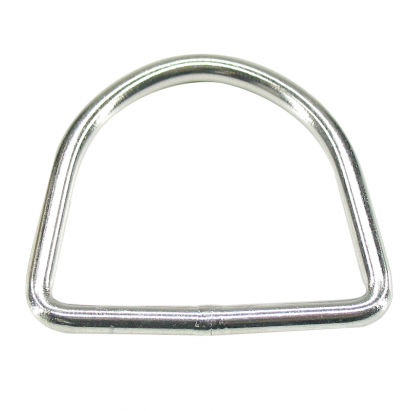 D ring i rustfrit syrefast stål AISI 316